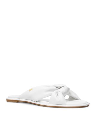 Click here for Michael Michael Kors Womens Elena Knotted Strap Sl... prices