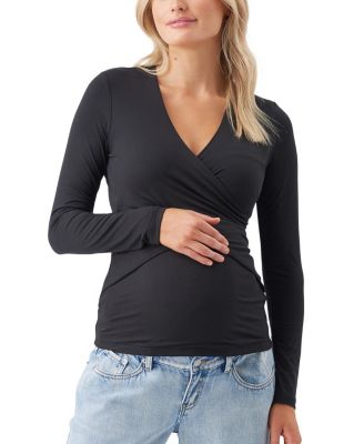 Click here for Ripe Maternity Luxe Knit Embrace Nursing Top prices