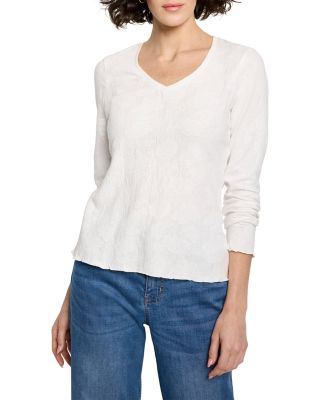 Click here for Nzt By Nic+Zoe Lace Knit V Neck Tee prices