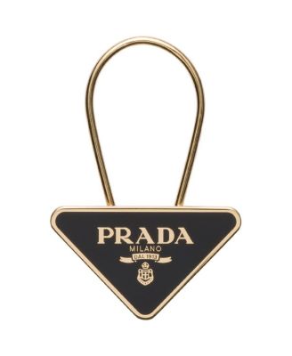 Click here for Prada Enameled Metal Key Ring prices
