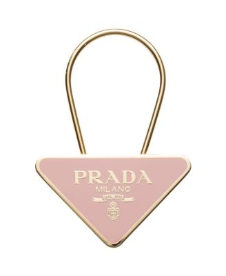 Click here for Prada Enameled Metal Key Ring prices