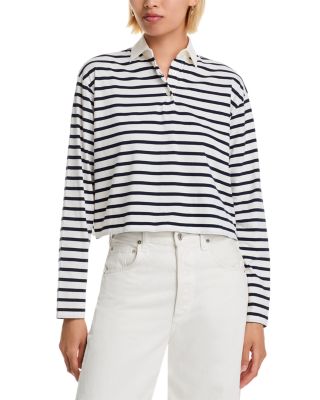 Click here for Kule The Lexie Cropped Rugby Shirt prices