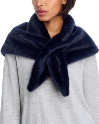 Click here for Herno Faux Fur Triangle Foulard prices