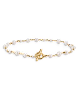Click here for Pearl Classics Toggle Chain Bracelet in 18K Yellow... prices