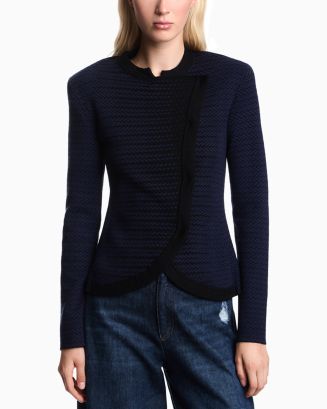Emporio Armani Two Tone Blazer | Bloomingdale's Women