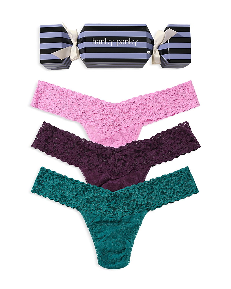 Click here for Hanky Panky Signature Lace Low Rise Thong Pack of... prices
