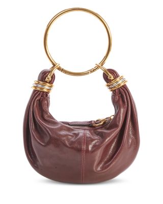 Click here for Chloe Bracelet Mini Leather Hobo Bag prices