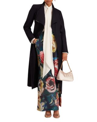 Click here for Ted Baker Rosell Wool Blend Wrap Coat prices