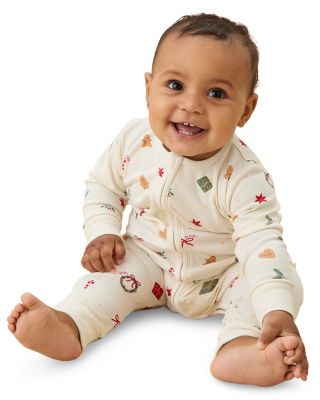 Click here for Mori Unisex Print Clever Footie - Baby prices