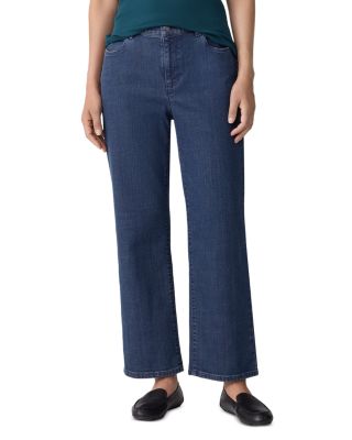 Click here for Eileen Fisher High Rise Straight Ankle Jeans prices