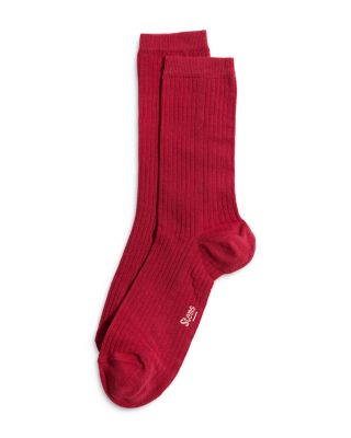 Click here for Stems Rib Knit Crew Socks prices