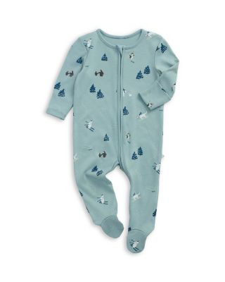 Click here for Mori Unisex Print Clever Footie - Baby prices