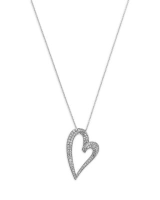 Click here for Bloomingdales Fine Collection Diamond Heart Pendan... prices