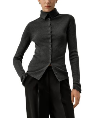 Click here for Lilysilk Slim Fit Silk Cashmere Sweater prices