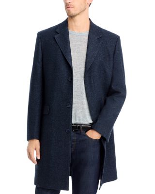 Click here for Vince Donegal Chevron Flyfront Topcoat prices