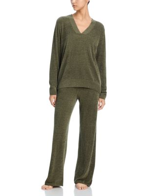Click here for Barefoot Dreams CozyChic Ultra Lite V Neck Pajama... prices