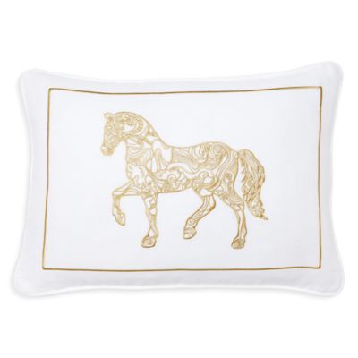 Click here for Sferra Lunar New Year Horse Embroidered Decorative... prices