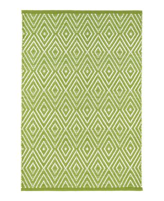 Dash and Albert Rugs by Annie Selke Diamond Indoor/Outdoor RDB100 8x10 Area Rug - Avocado