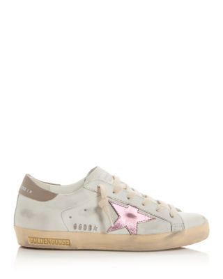 Click here for Golden Goose Womens Super-Star Classic Low Top Sne... prices