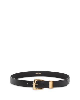 Click here for Veronica Beard Womens Arch Leather Belt prices