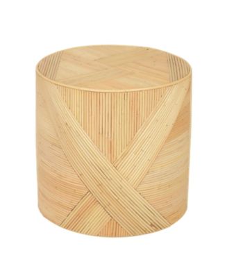 TOV Furniture Matea Rattan Arch Side Table | Bloomingdale's Home
