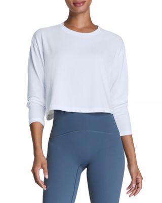 Click here for Spanx Supernaturals Cropped Tee prices