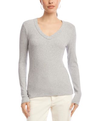 Click here for Karen Kane Ribbed V Neck Top prices