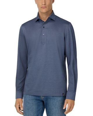 Click here for Boggi Milano Japanese Jersey Long Sleeve Polo Shir... prices