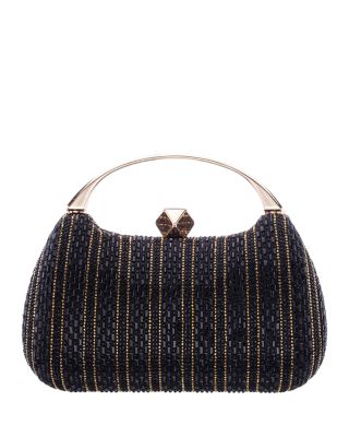 Click here for Aqua Crystal Minaudiere Clutch - Exclusive prices