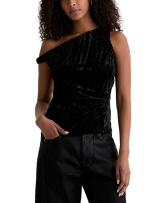 Click here for Ag One Shoulder Asymmetric Top prices