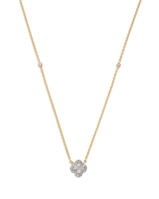 Click here for Bloomingdales Fine Collection Diamond Clover Penda... prices
