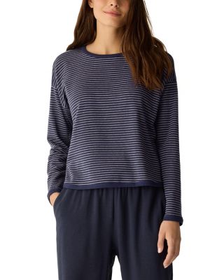 Click here for Eileen Fisher Cropped Boxy Round Neck Top prices