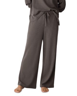 Click here for Eileen Fisher Waffle Double Knit Wide Ankle Pants... prices
