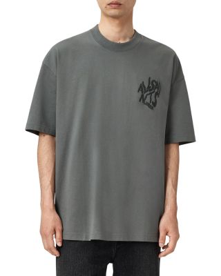 Click here for Allsaints Orlando Cotton Graphic Tee prices
