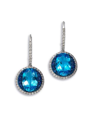 Click here for Bloomingdales Fine Collection Swiss Blue Topaz  Bl... prices