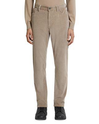 Click here for Zegna Cashco Slim Fit Corduroy Roccia Pants prices