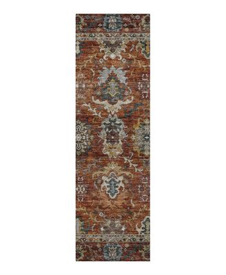 Dalyn Silk Road Washable SR8 23x76 Runner Area Rug - Paprika