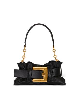 Click here for Balmain Mini Anthem Shoulder Bag in Calfskin Leath... prices