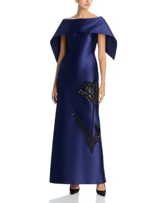 Click here for Erdem Off the Shoulder Gown prices