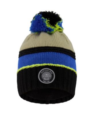 Click here for Deux par Deux Boys Lined Knit Pompom Hat - Little... prices