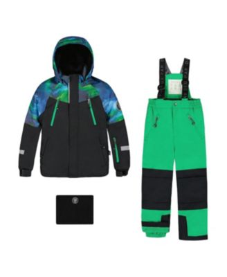 Click here for Deux par Deux Boys Two-Piece Play Snowsuit Colorbl... prices