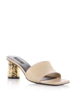 Click here for Givenchy Womens Tape Heel Mule Sandals prices