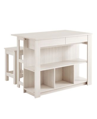 Click here for Modway Meadowbrook Kitchen Island and Stool  Set o... prices