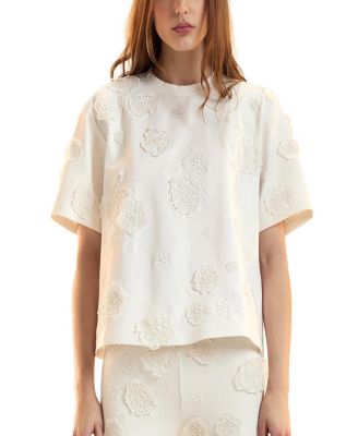 Click here for Cynthia Rowley 3D Applique Top prices