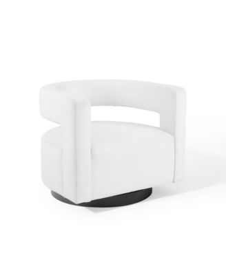 Click here for Modway Spin Cutaway Performance Velvet Swivel Armc... prices