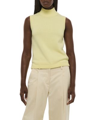Click here for Helmut Lang Mock Neck Sleeveless Sweater prices