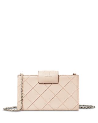Click here for Tory Burch Fleming Mini Leather Chain Wallet prices