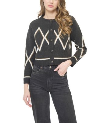 Click here for Central Park West Womens Wyatt Robbie Fair Isle Ca... prices