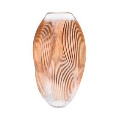 Click here for Lalique Alize Vase  Extra Large  Pink Gold prices