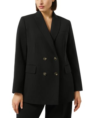 Click here for Marina Rinaldi Fox Double Breasted Blazer prices